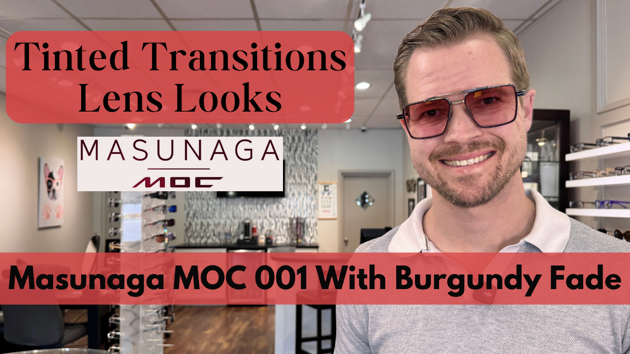 Masunaga MOC 001 | Burgundy To Wine Fade on Transitions XTRActive Grey ...