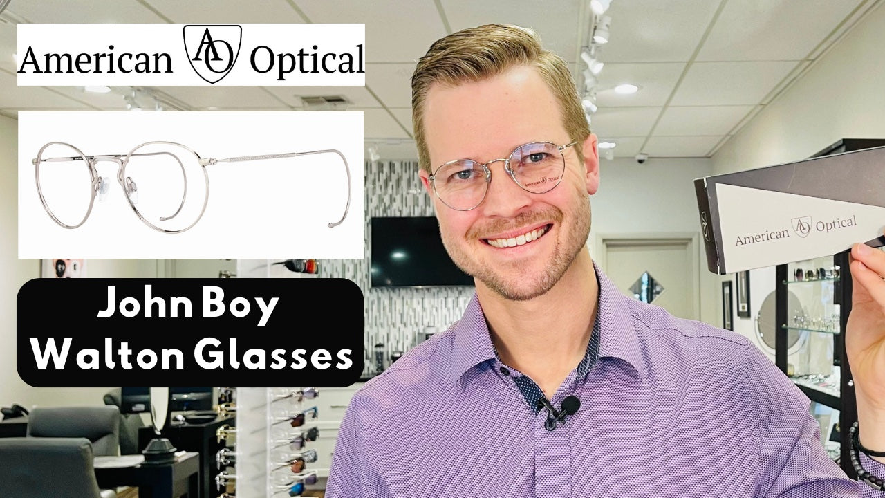 American Optical Sampson | John Boy Walton Glasses – Hicks Brunson Eyewear