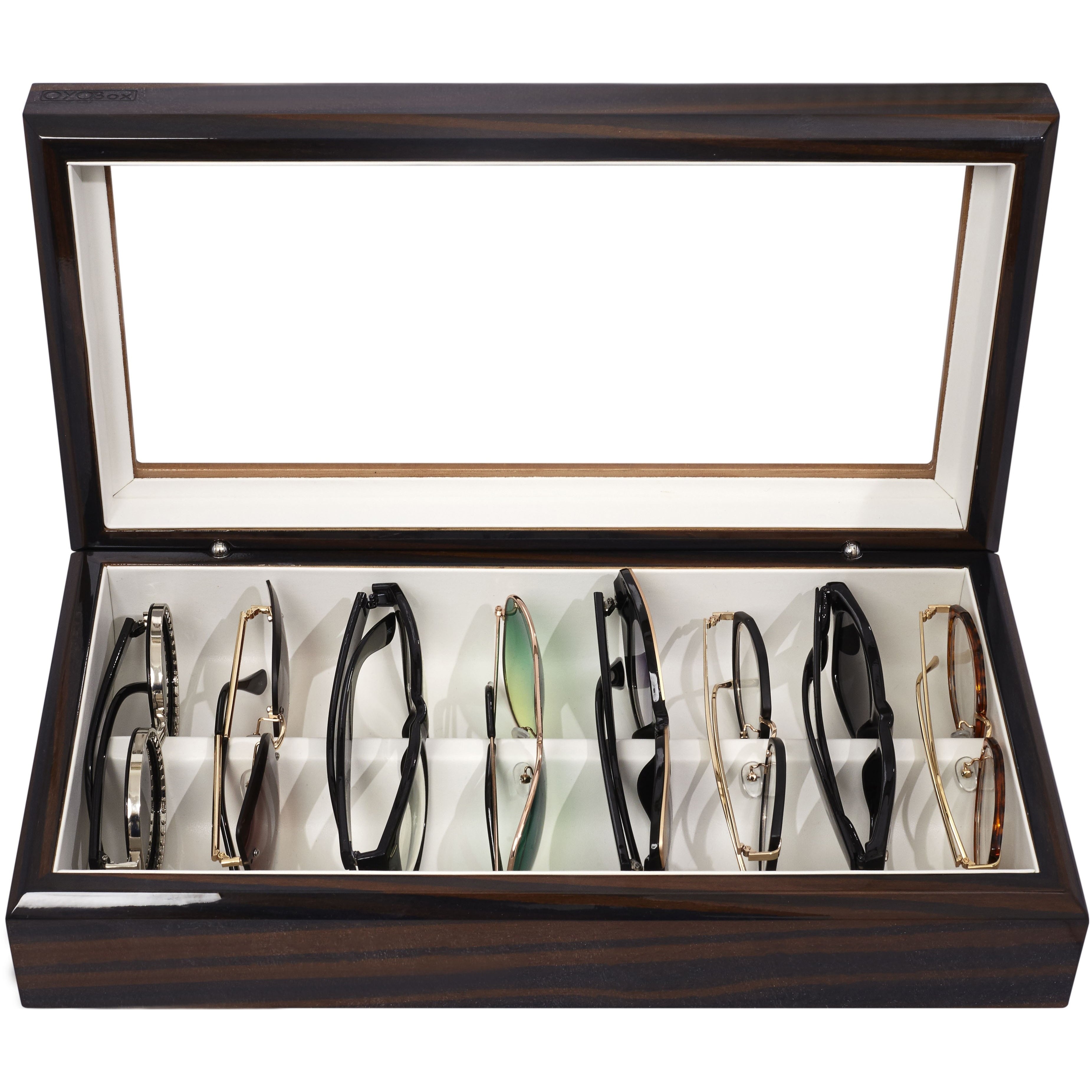 OYOBox Maxi - Ebony Teak – Hicks Brunson Eyewear